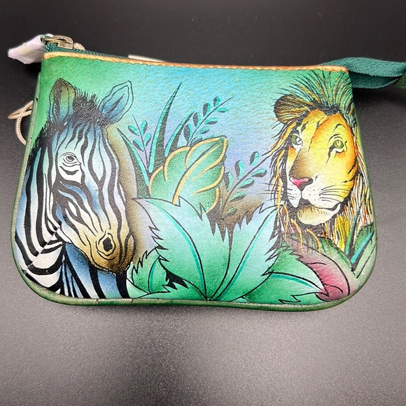 Bags | Anuschka Womens Leather Coin Purse Genuine Soft Leather | Poshmark